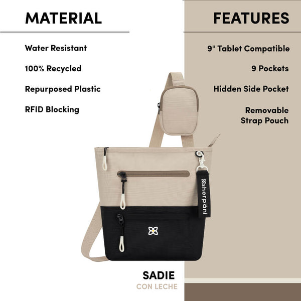 Sadie | Best Crossbody Bag for Women | Sherpani