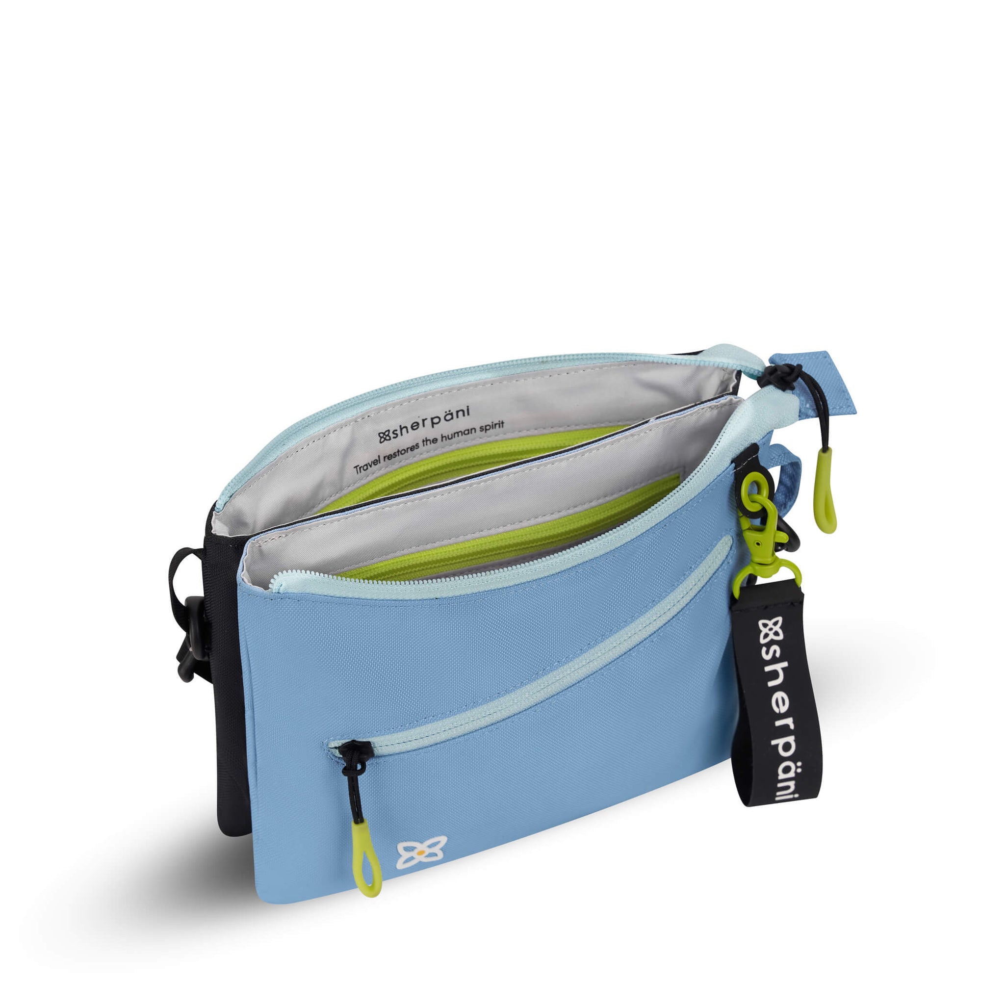 Zoom | Sleek Dual Pouch Crossbody Bag for Women | Sherpani